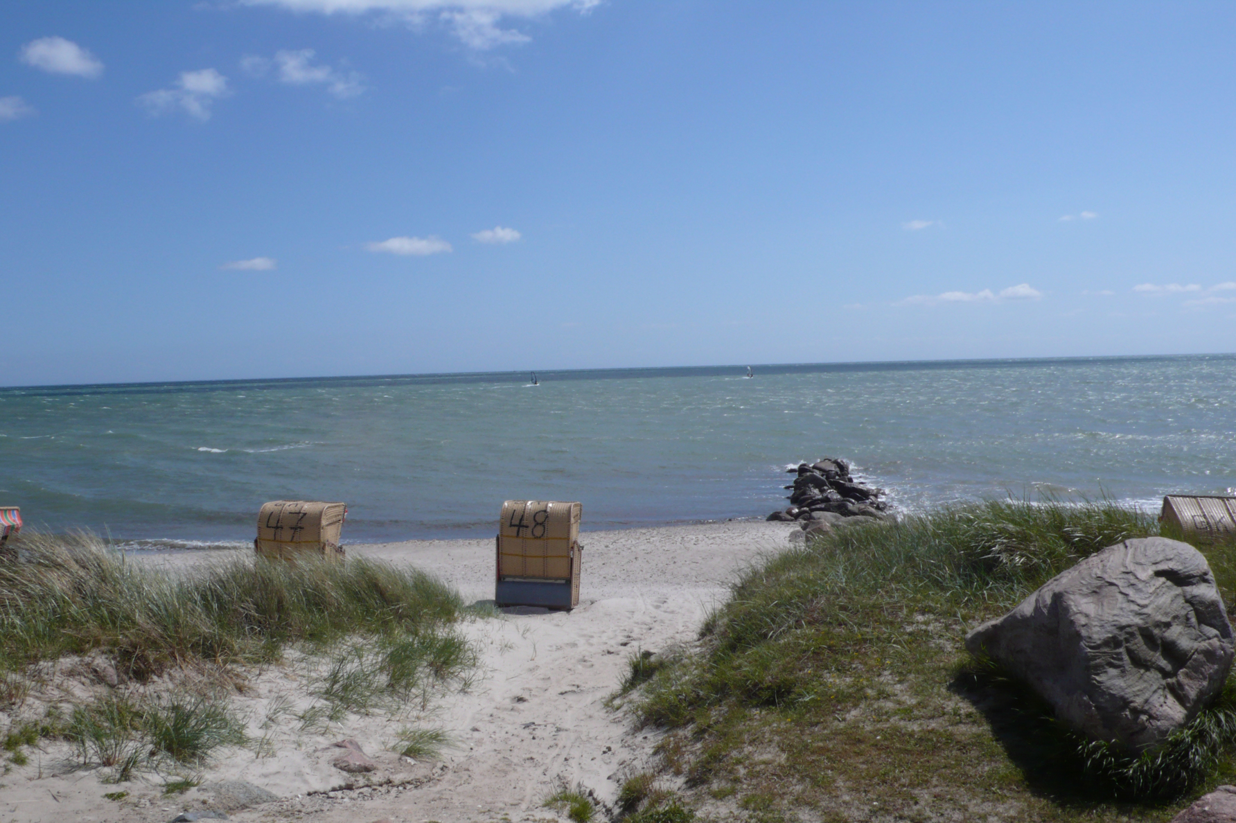 Beach Fehmarn with Strandkörbe - nickelig.de/photos
